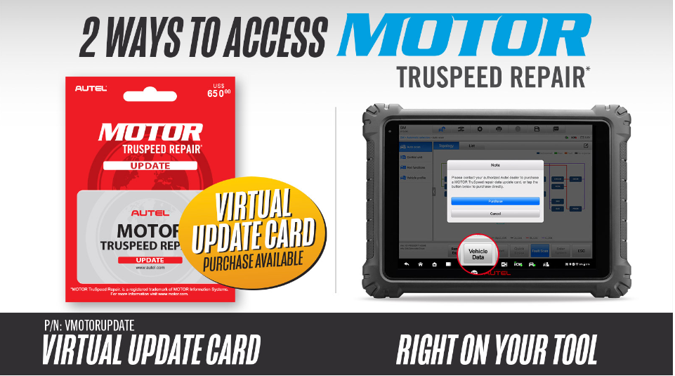 N. American Autel MOTOR TruSpeed Repair Data - MOTORUPDATE – Autel ...